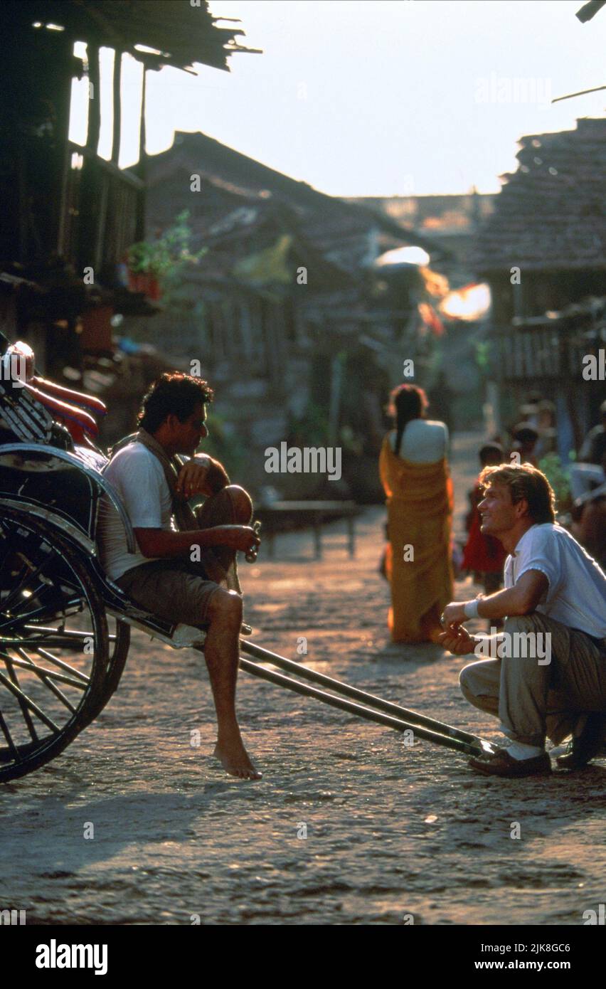 Om Puri & Patrick Swayze Film City Of Joy (UK/FR 1992) Characters ...