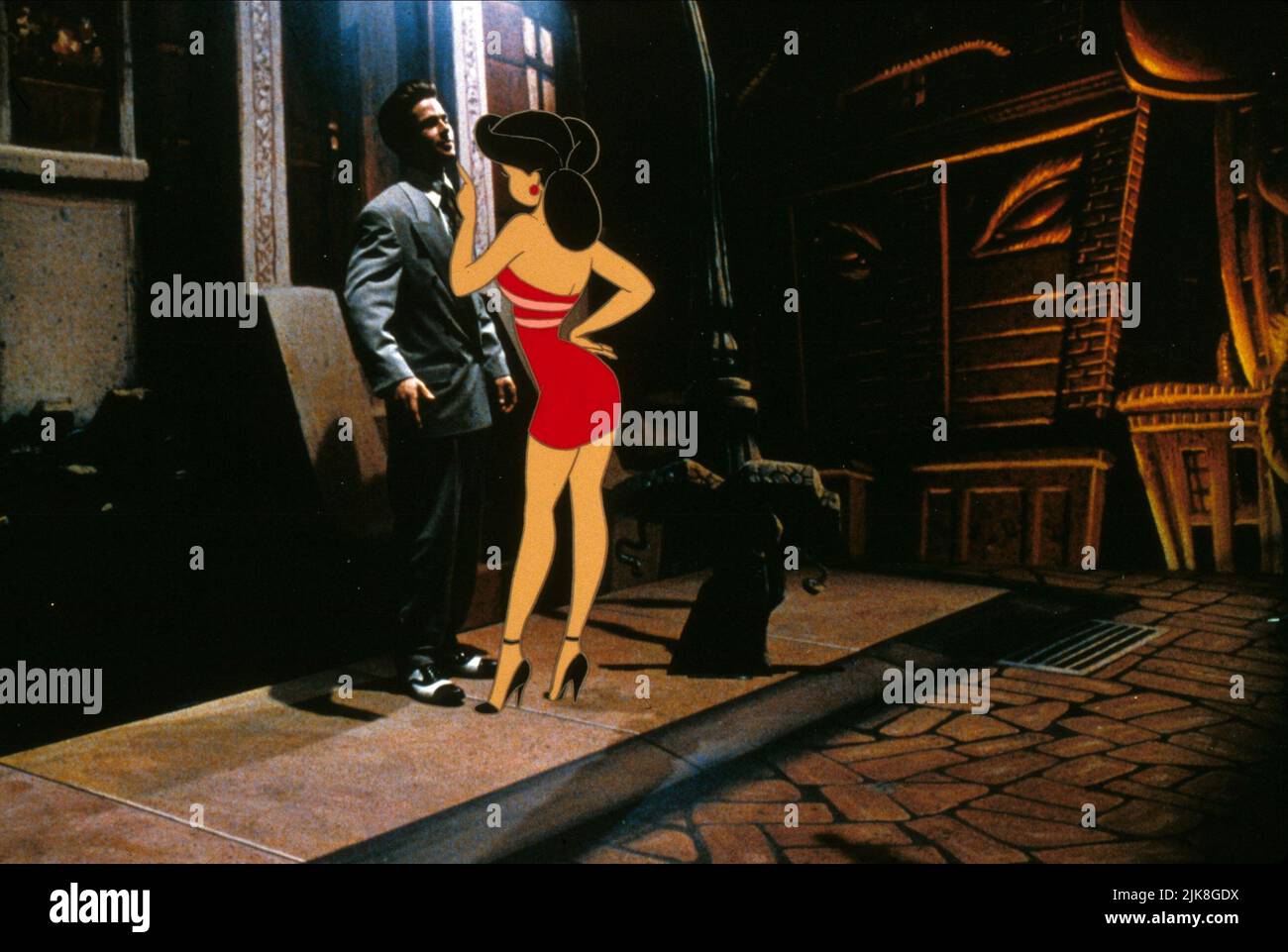 Brad Pitt Film Cool World (1992) Characters: Detective Frank Harris Director: Ralph Bakshi 10 ...