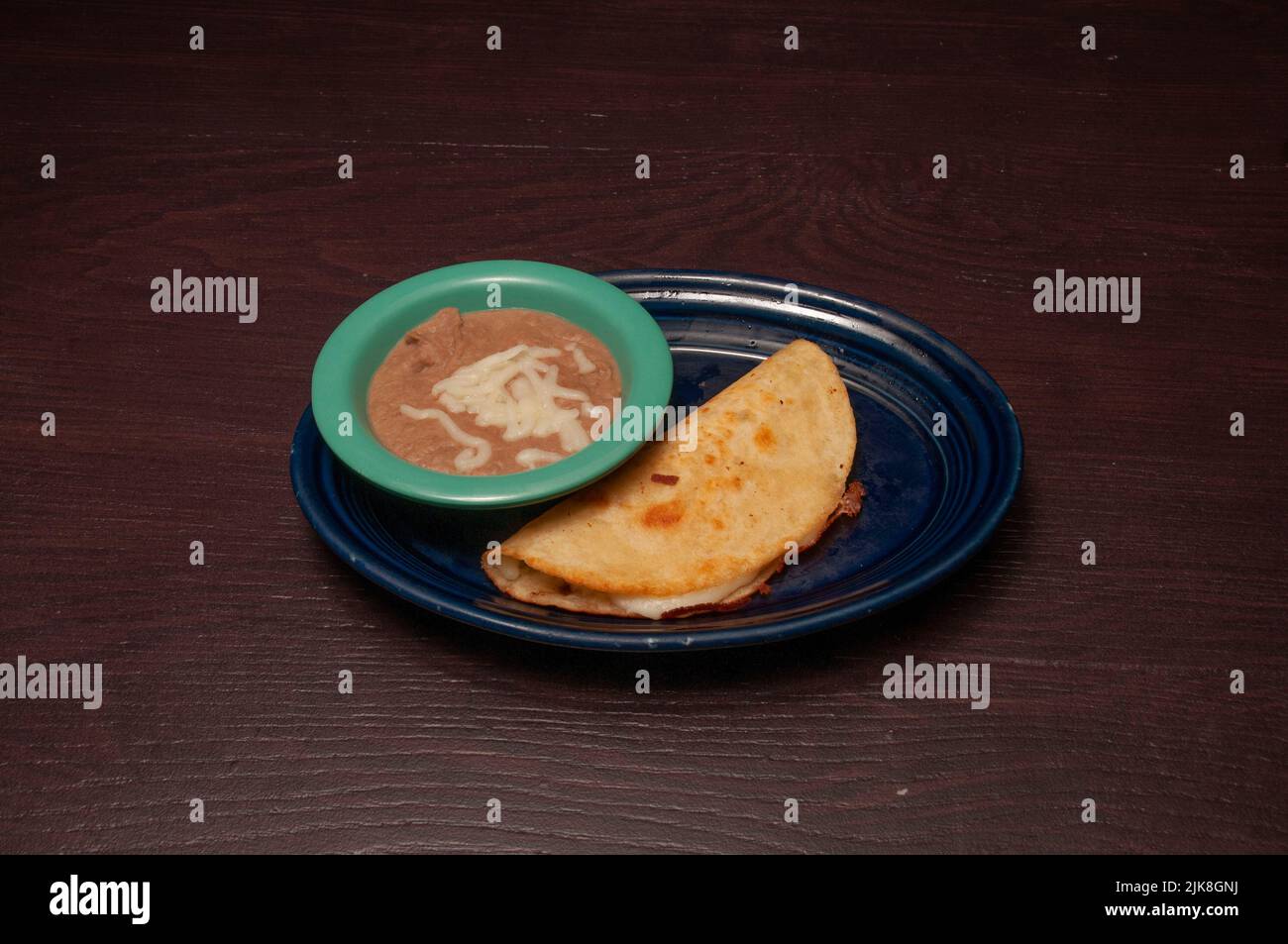 Traditional mexican delicacy known as a quesadilla Stock Photo - Alamy