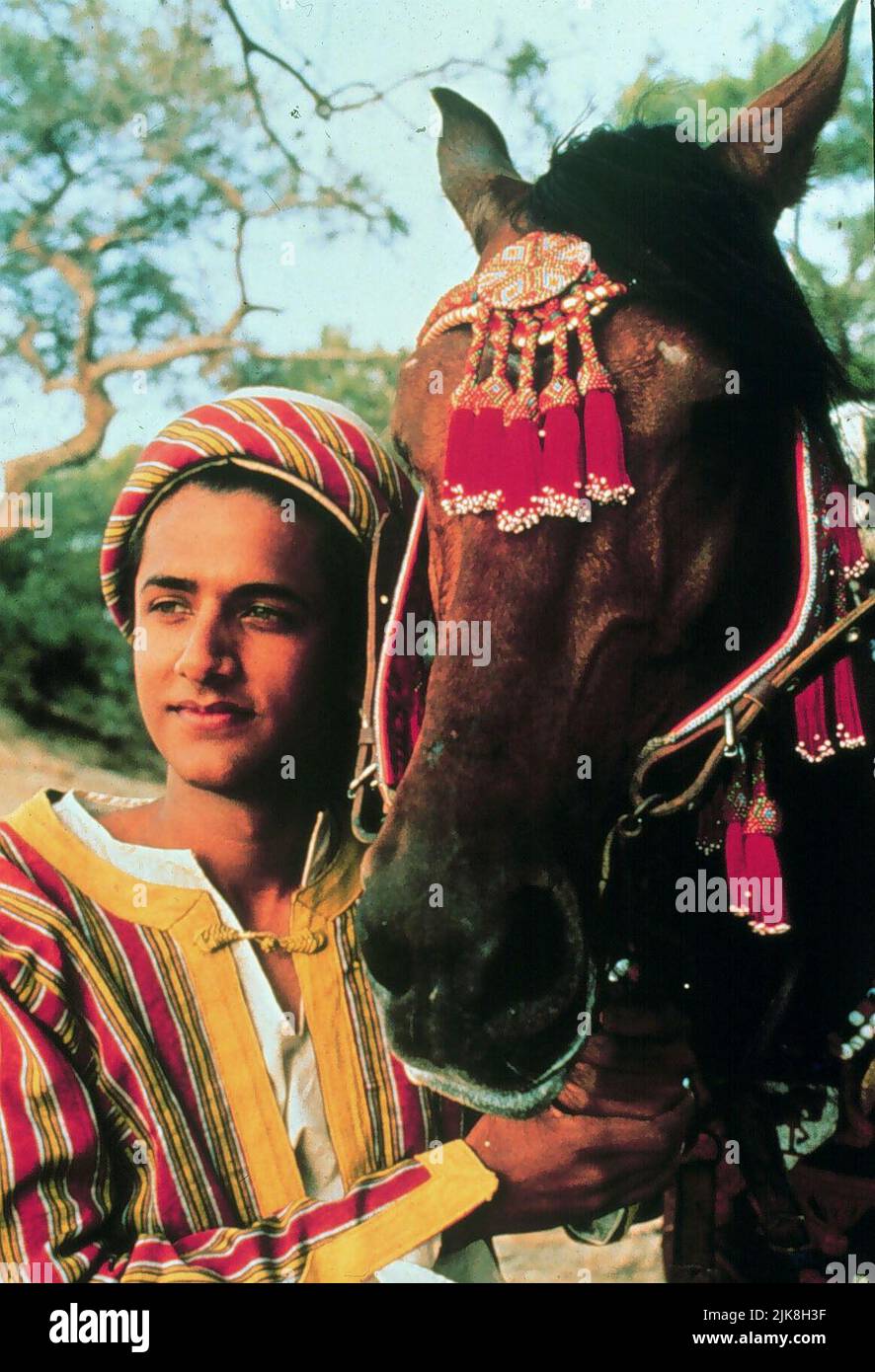 Navin Chowdhry & Horse Film King Of The Wind (UK 1990) Director: Peter ...