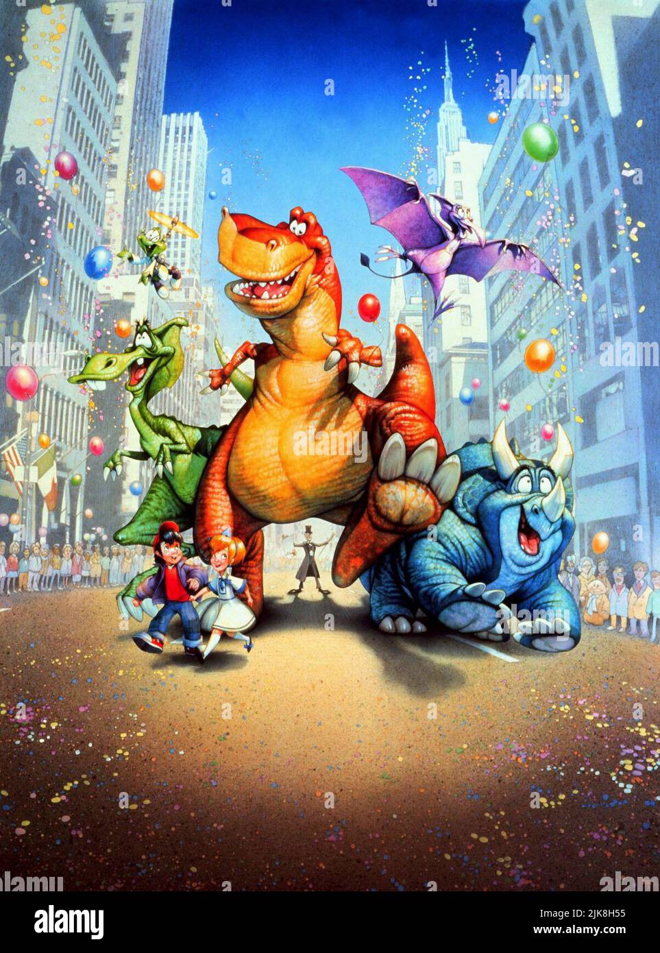 Scene With Dinosaur'S Film We'Re Back! A Dinosaur'S Story (1994 ...