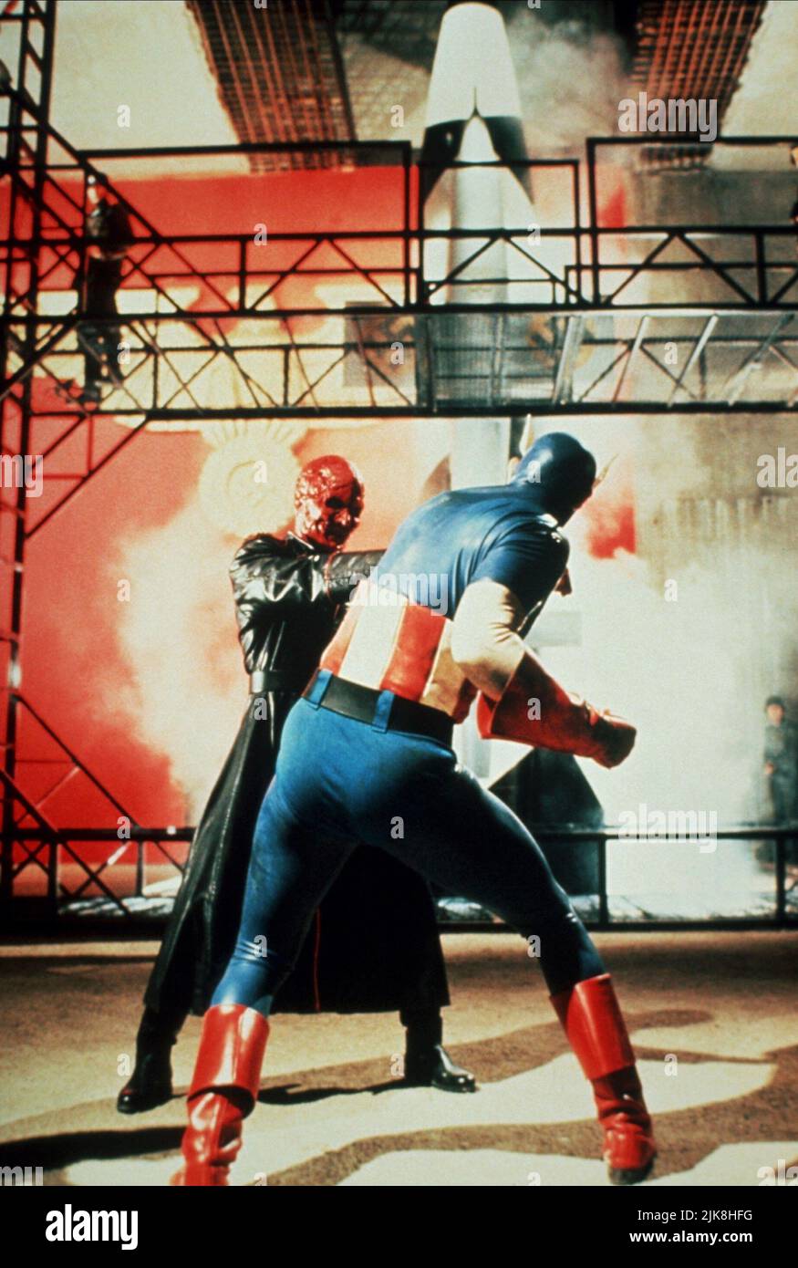 Scott Paulin & Matt Salinger Film: Captain America (USA/YU 1990 ...