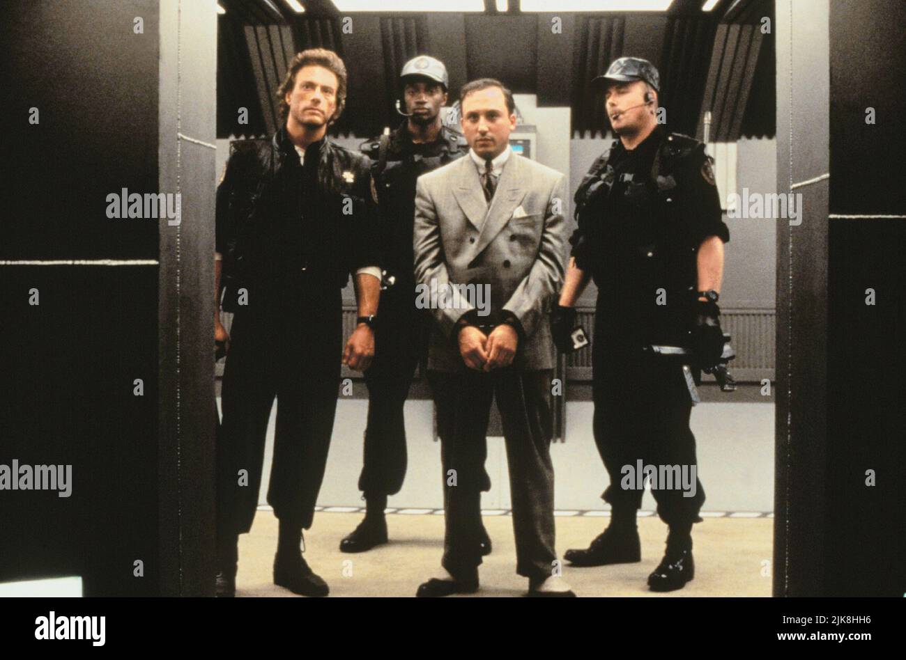 Jean-Claude Van Damme & Jason Schombing Film Timecop (1994) Characters ...