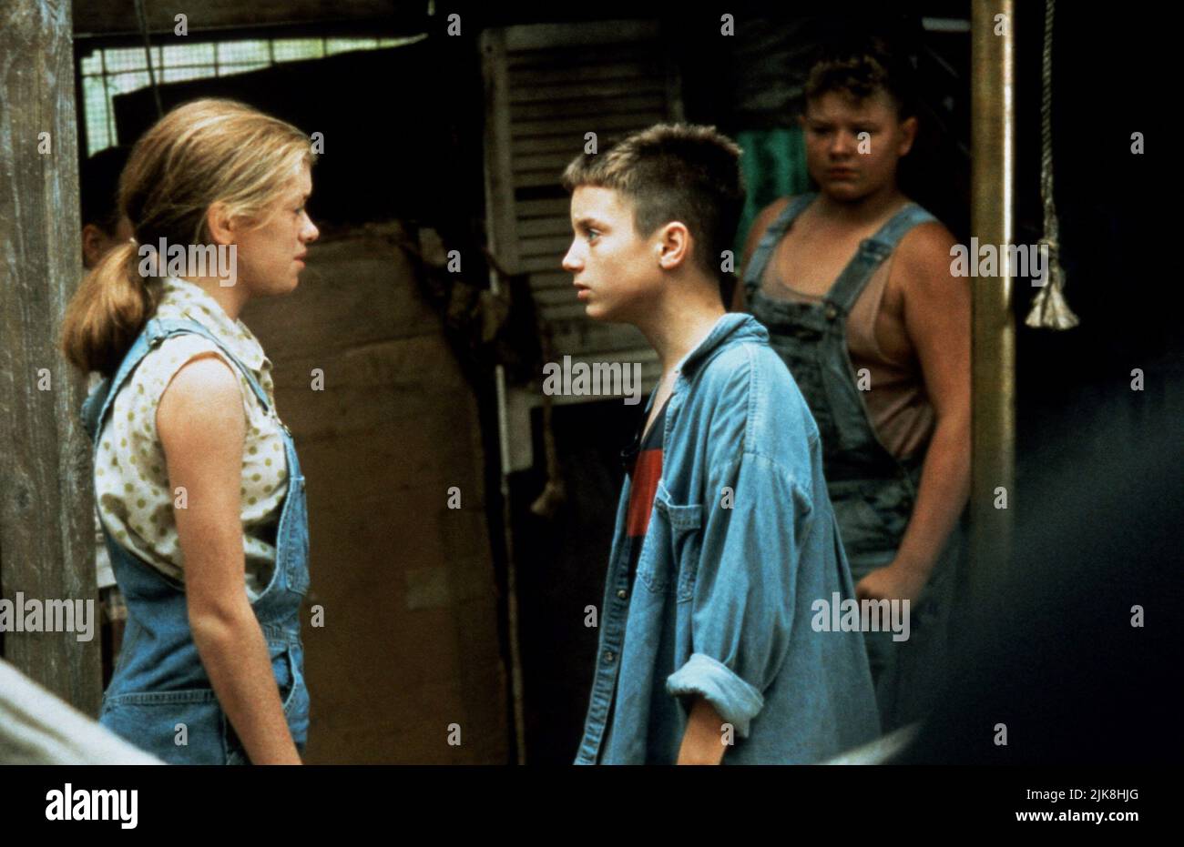 Lexi Randall, Elijah Wood & Adam Henderson Film The War (1994) Characters: Lidia Joanne Simmons ...