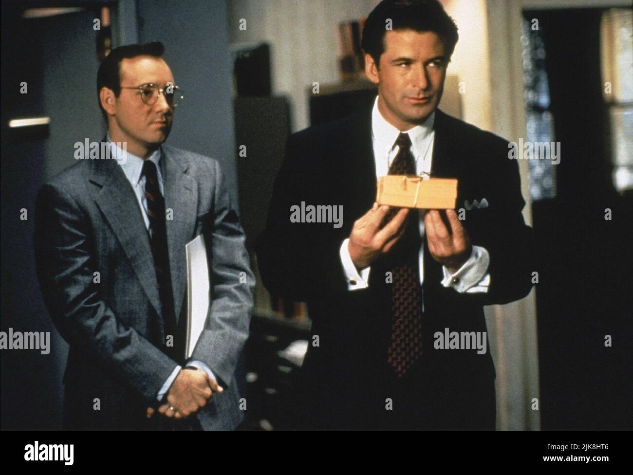 Kevin Spacey & Alec Baldwin Film Glengarry Glen Ross (USA 1992 ...
