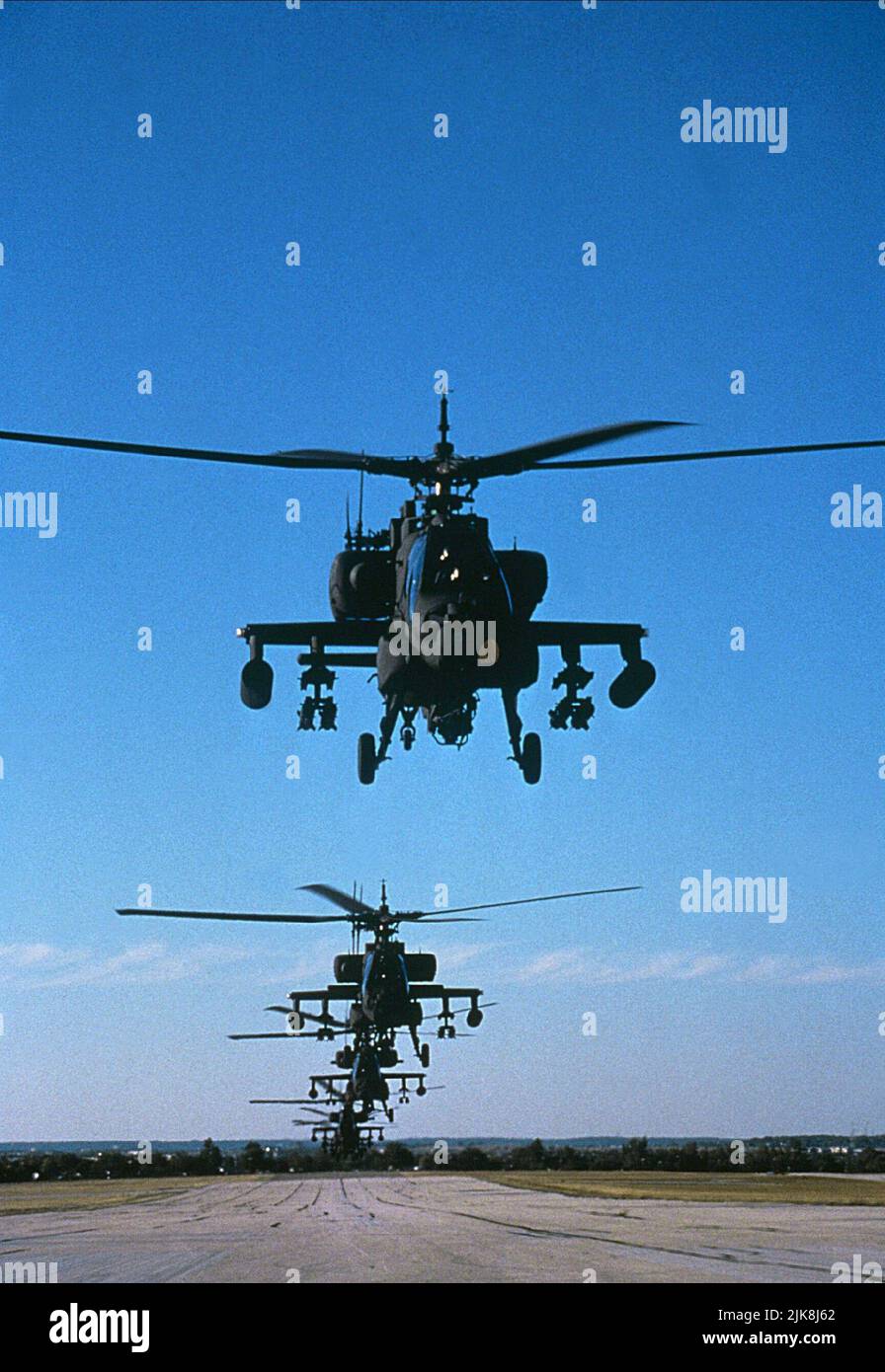 Apache Helicopters Film Fire Birds; Wings Of The Apache (USA 1990 ...