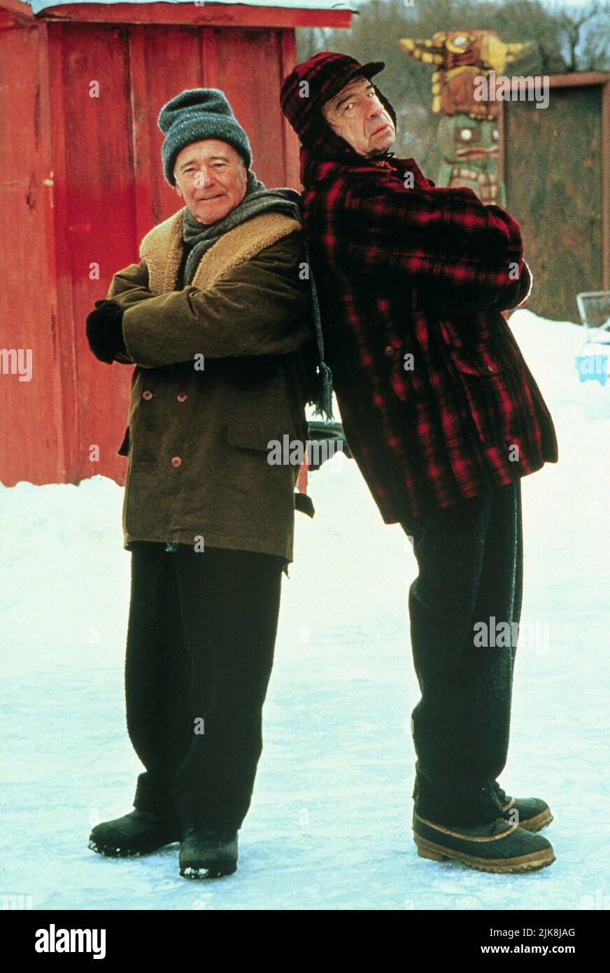 Jack Lemmon & Walter Matthau Film Grumpy Old Men (USA 1993) Characters: John Gustafson & Max ...