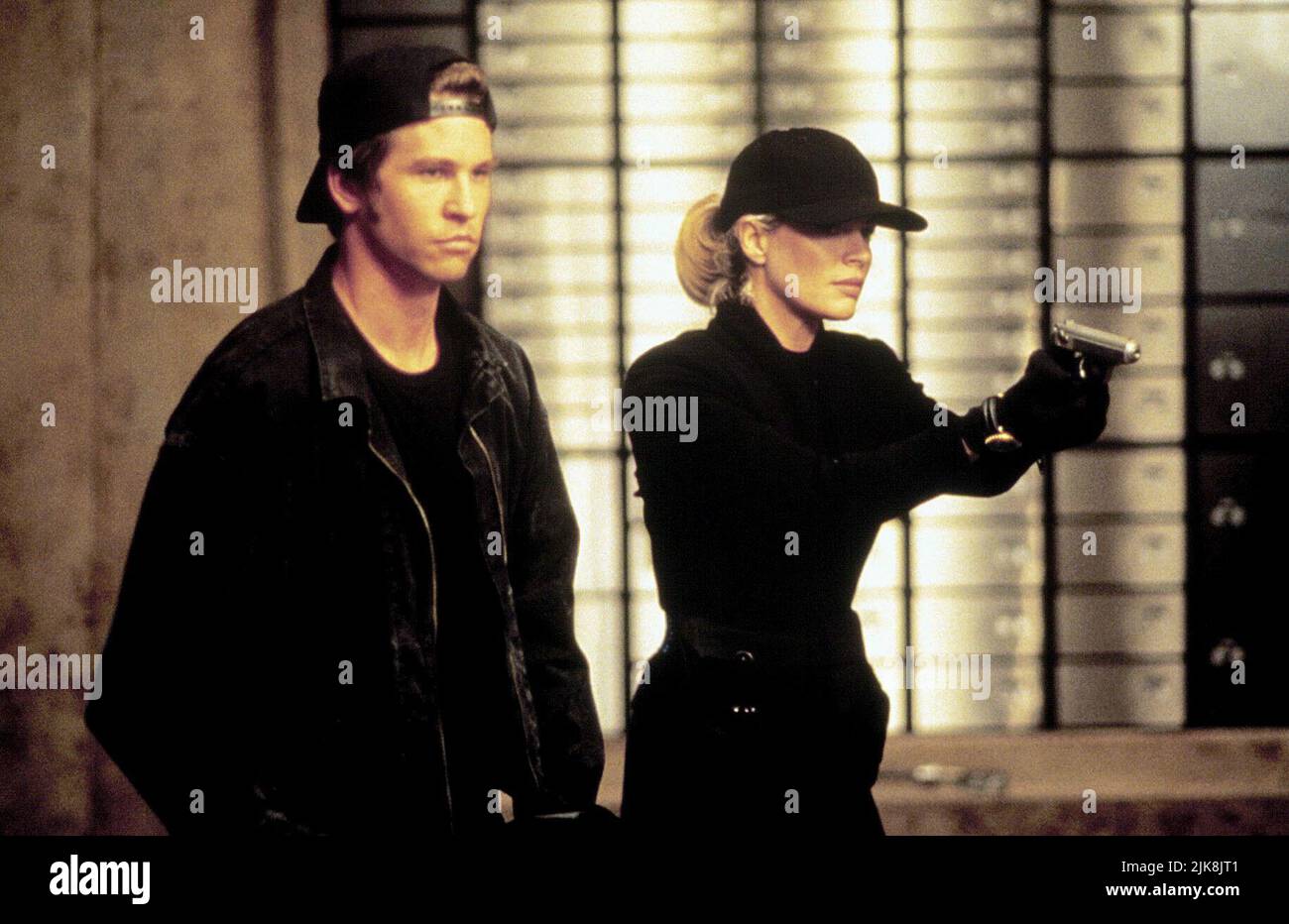 Val Kilmer & Kim Basinger Film The Real Mccoy (USA 1993) Characters: J ...