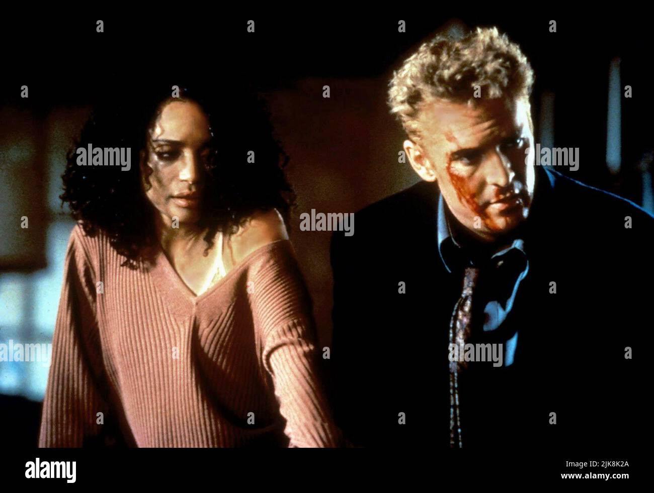 Lisa Bonet & Michael Madsen Film: Dead Connection (1994) Characters: Catherine Briggs & Det ...