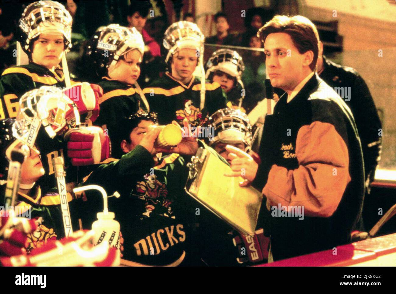 Emilio Estevez Film The Mighty Ducks (1990) Characters: Gordon Bombay ...