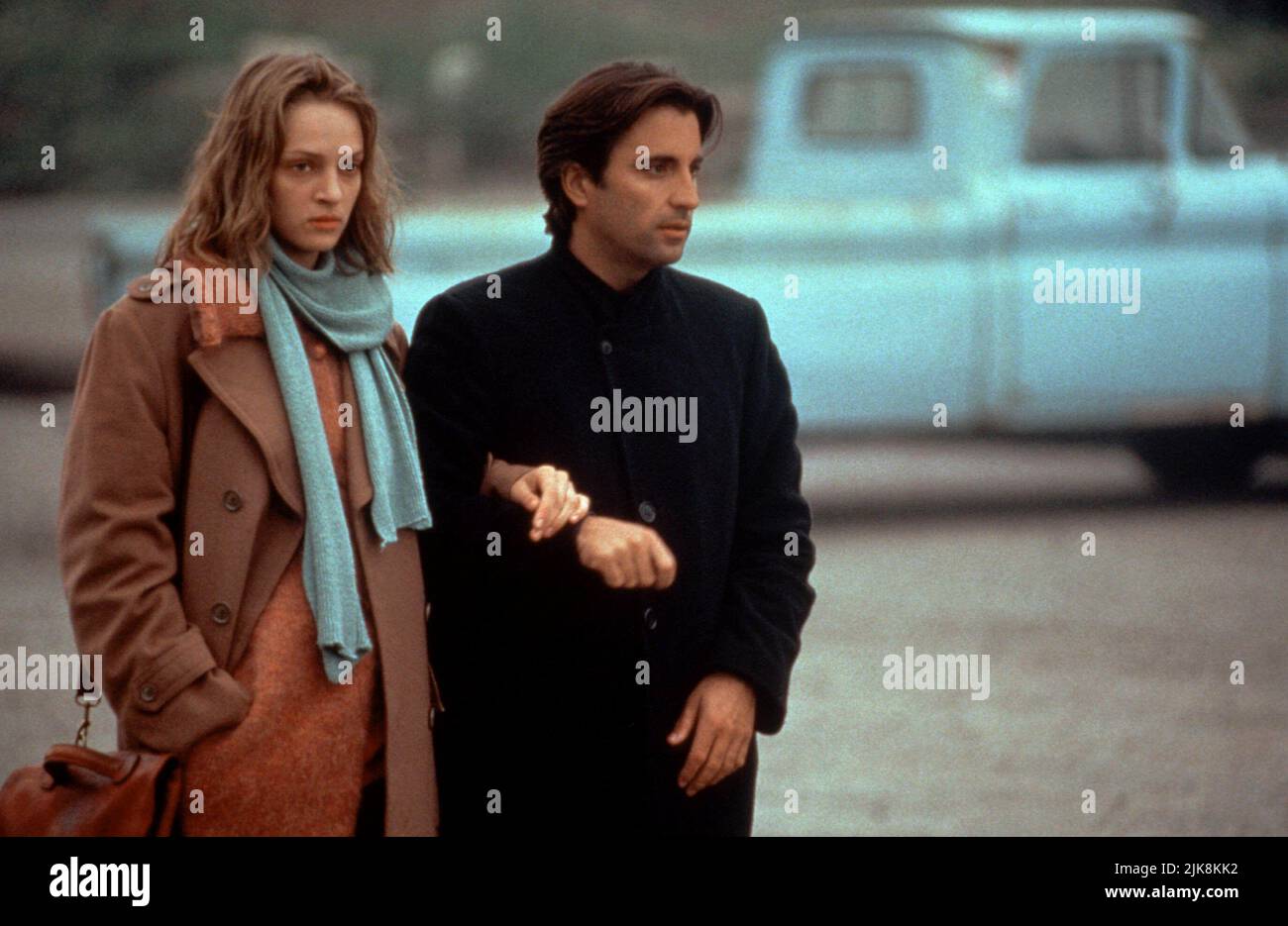 Uma Thurman & Andy Garcia Film Jennifer Eight (1994) Characters: Helena ...