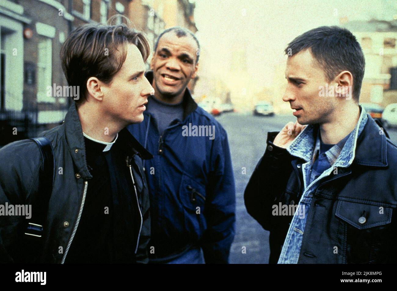Linus Roache, Paul Barber & Robert Carlyle Film Priest (1994 ...