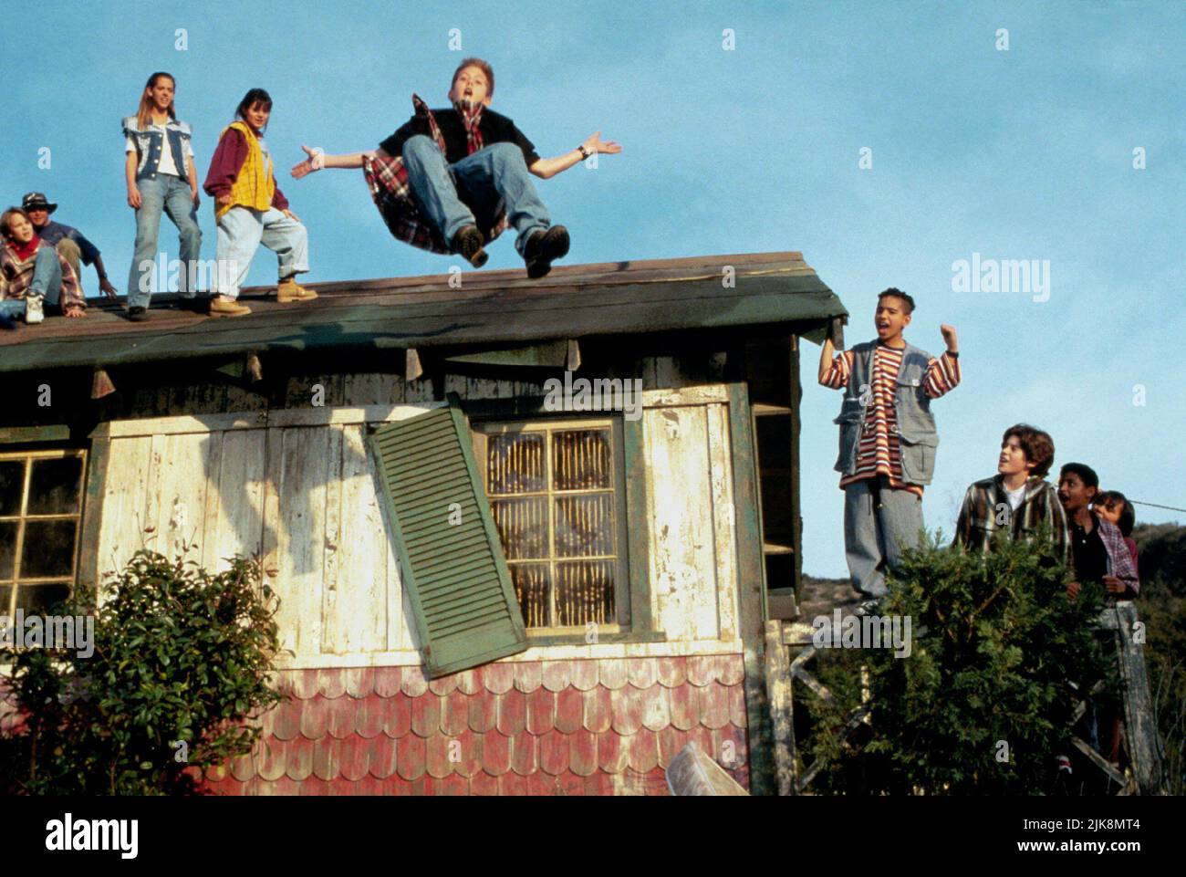 Boy Jumps From Rooftop Film: Camp Nowhere (1994) Director: Jonathan ...