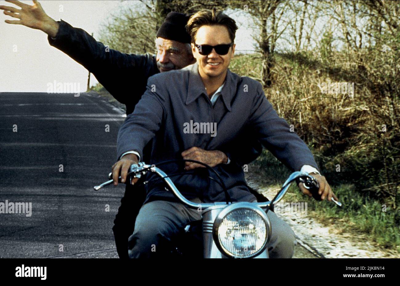 Walter Matthau & Tim Robbins Film I.Q. (USA 1994) Characters: Albert ...