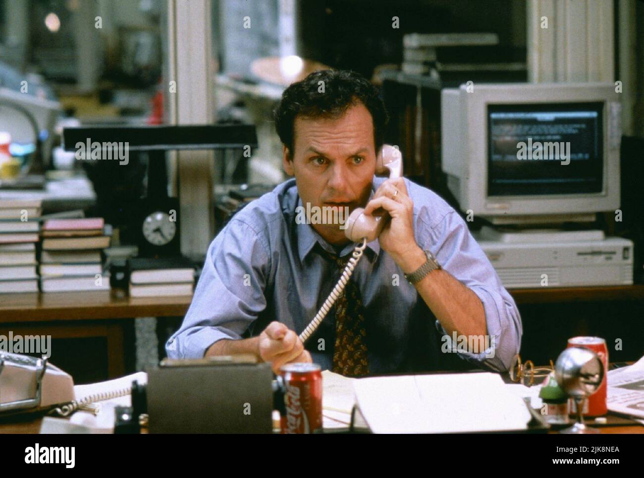 Michael Keaton Film The Paper (1994) Characters: Henry Hackett Director ...