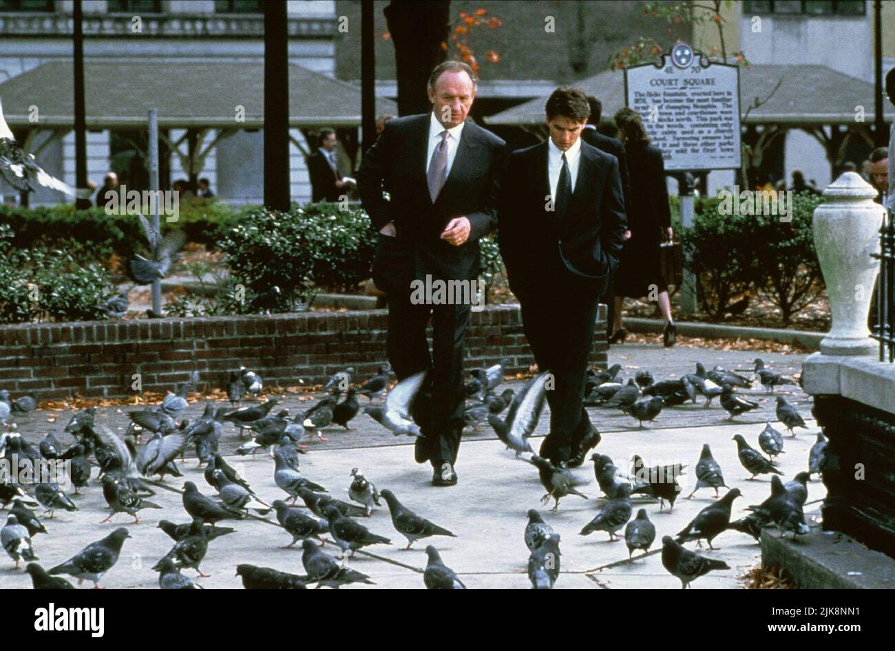 Gene Hackman & Tom Cruise Film The Firm (USA 1993) Characters: Avery ...