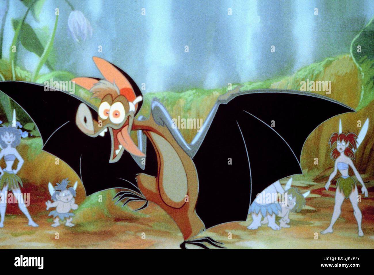 Batty Koda Film Ferngully: The Last Rainforest (1992) Characters: Batty ...