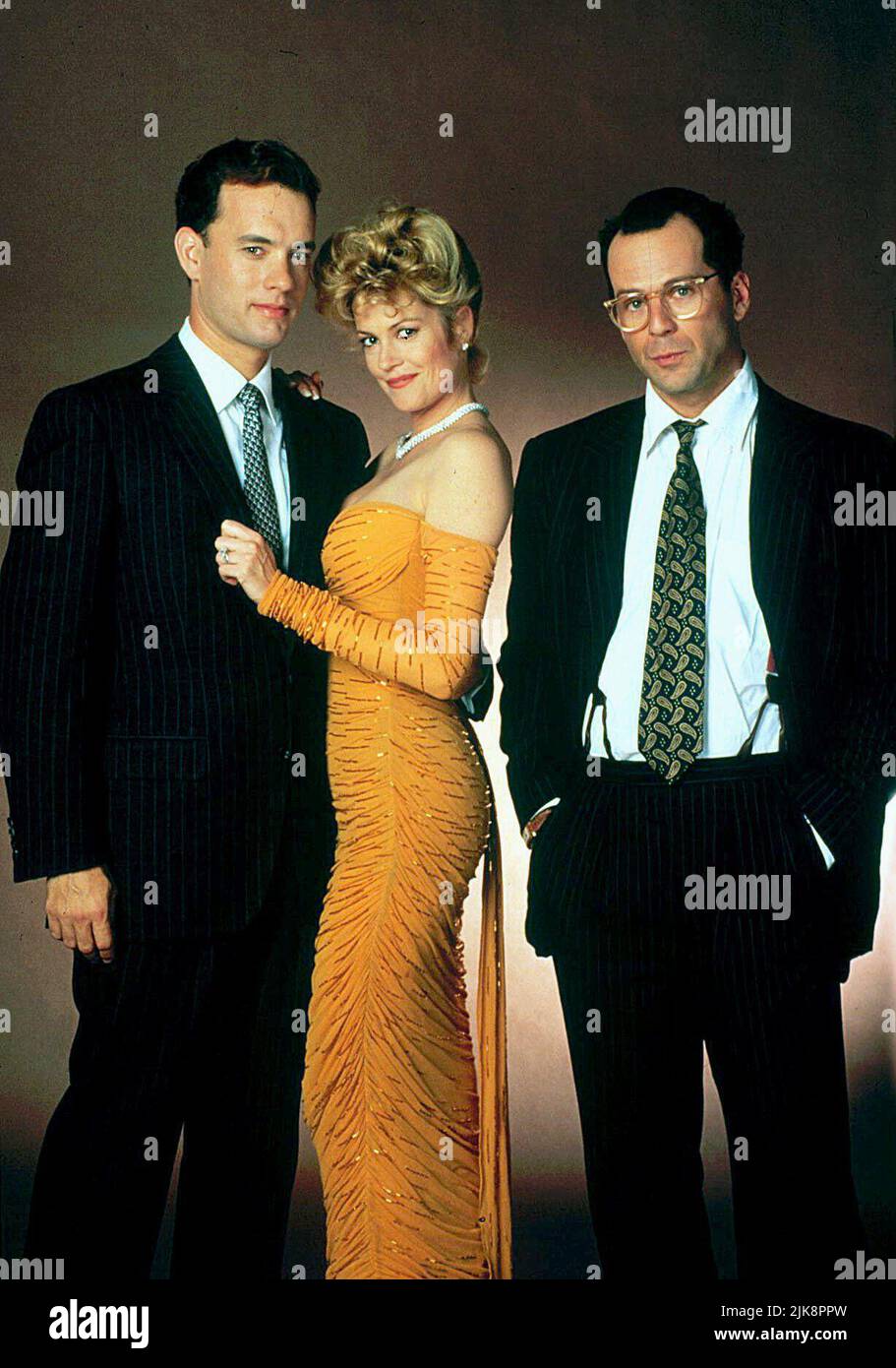 Tom Hanks, Melanie Griffith & Bruce Willis Film: The Bonfire Of The ...