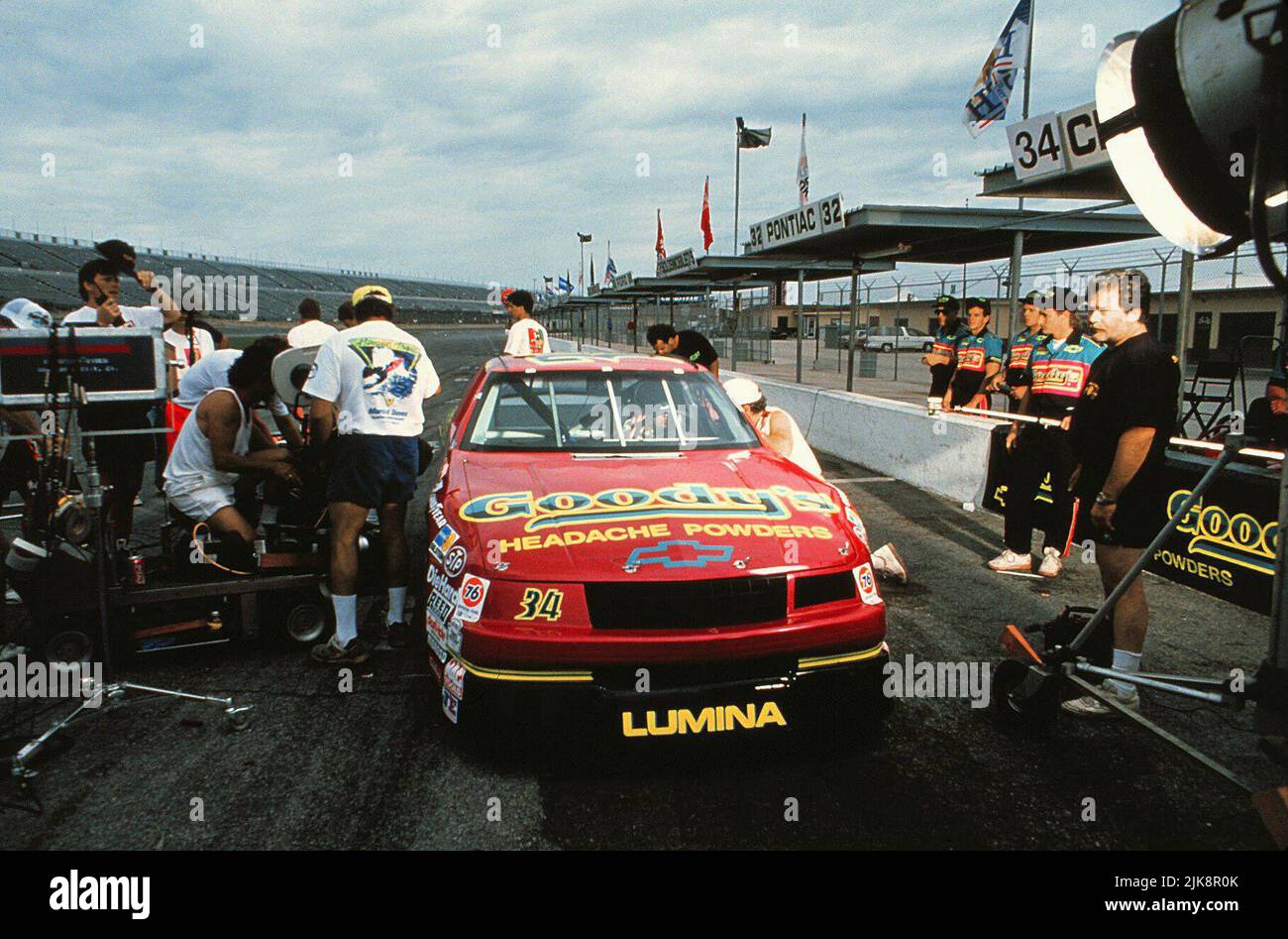 Nascar Racetrack & Film Crew Film: Days Of Thunder (USA 1990) Director ...