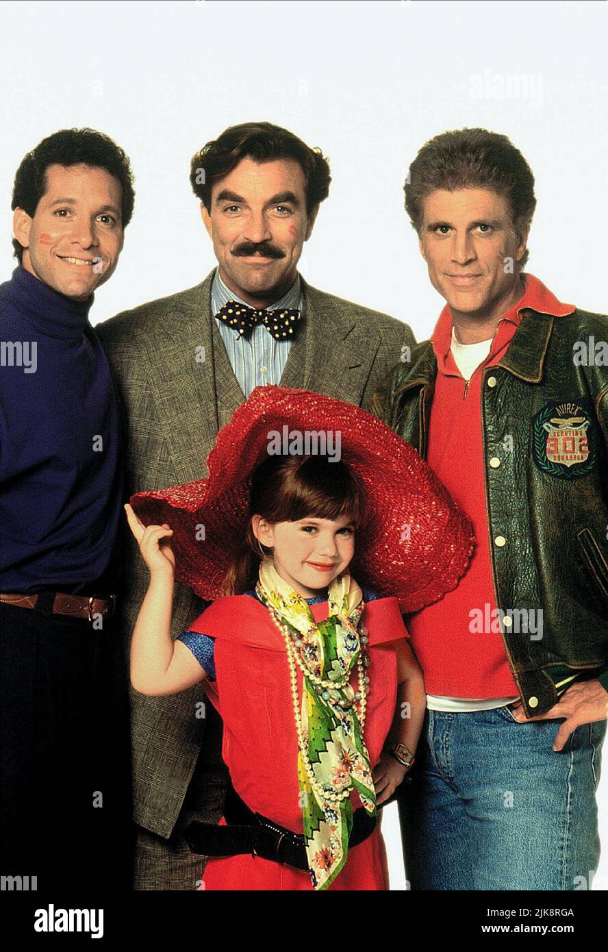 Steve Guttenberg, Tom Selleck, Ted Danson, Robin Weisman Film: Three ...