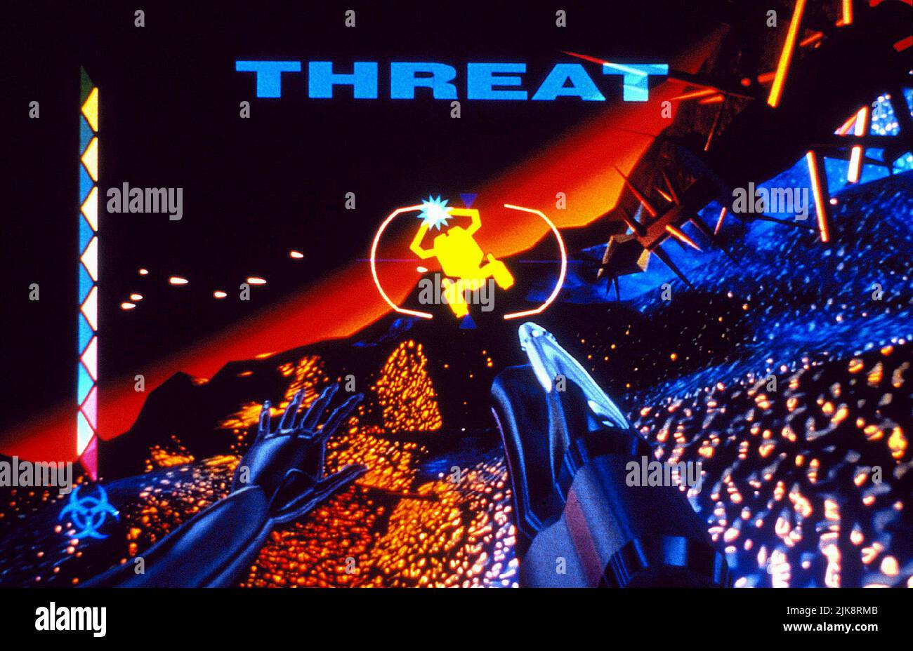 Virtual Reality Scene Film: The Lawnmower Man (USA/UK/JP 1992) / Title ...