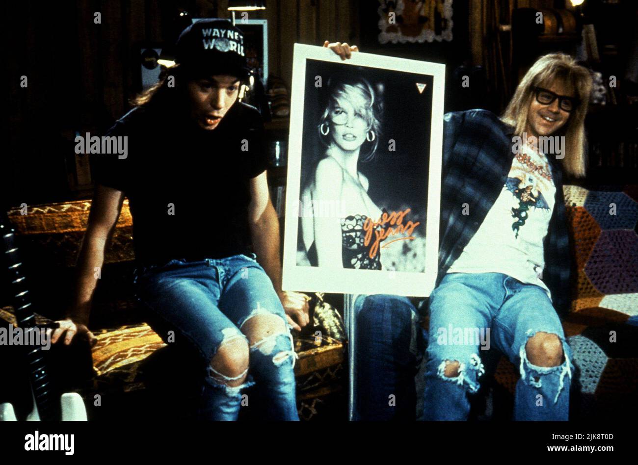 Mike Myers & Dana Carvey Film: Wayne'S World (1992) Characters: Wayne ...