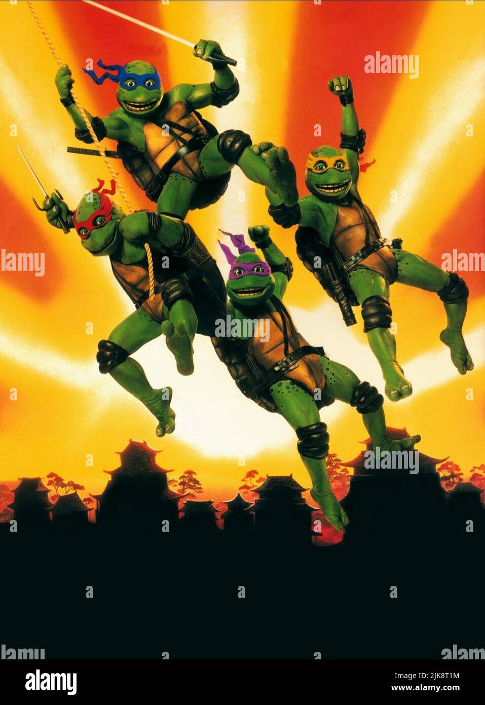 Raphael, Leonardo, Michelangelo & Donatello Film: Teenage Mutant Ninja ...