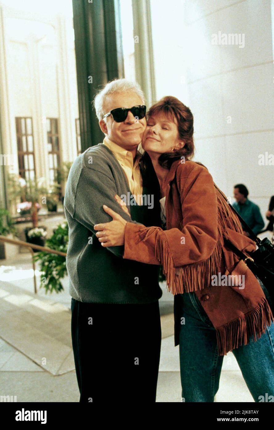 Steve Martin & Marilu Henner Film L.A. Story (1991) Characters: Harris ...