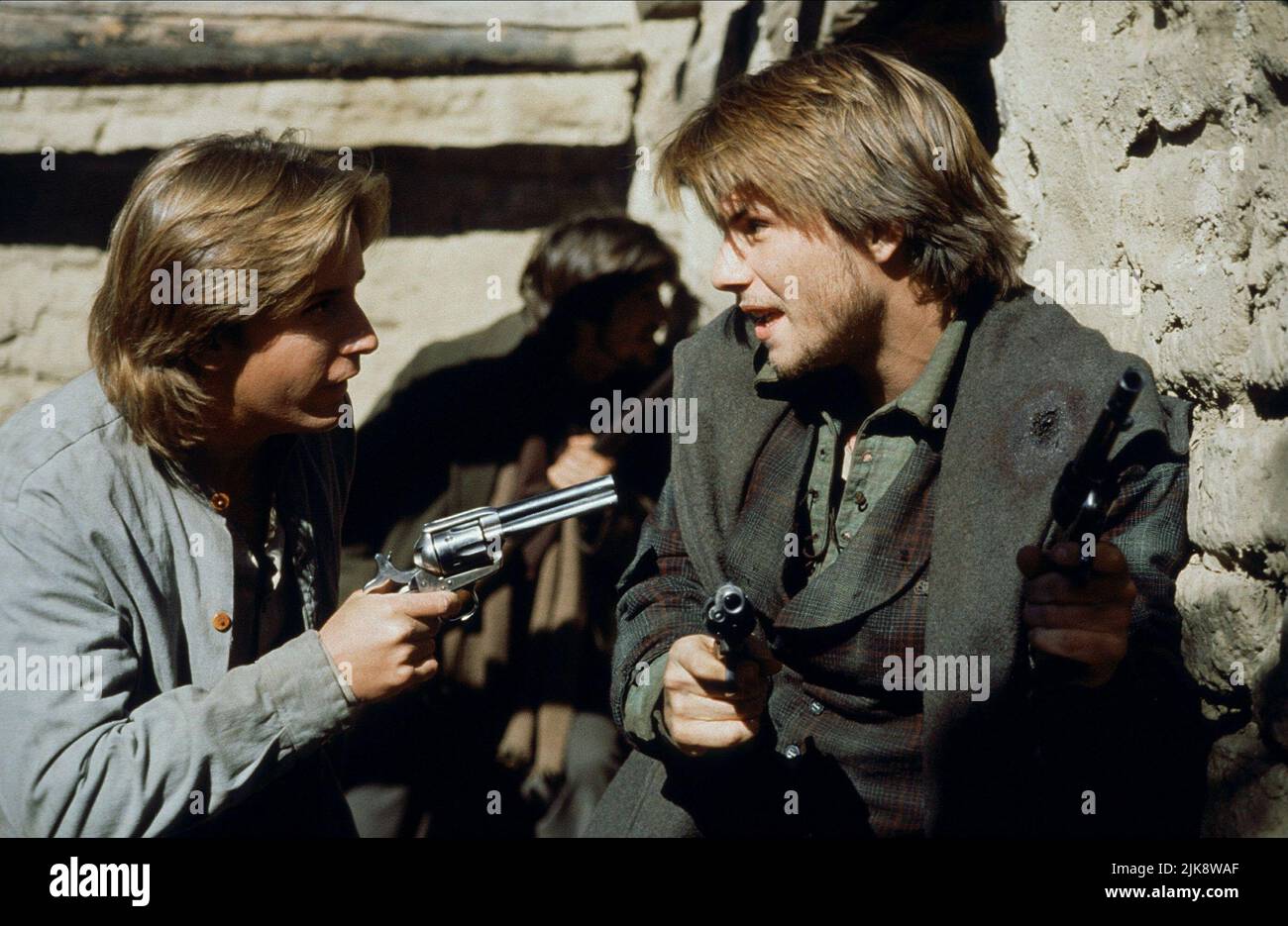 Emilio Estevez & Christian Slater Film: Young Guns Ii; Young Guns Ii: Blaze Of Glory (USA 1990 ...