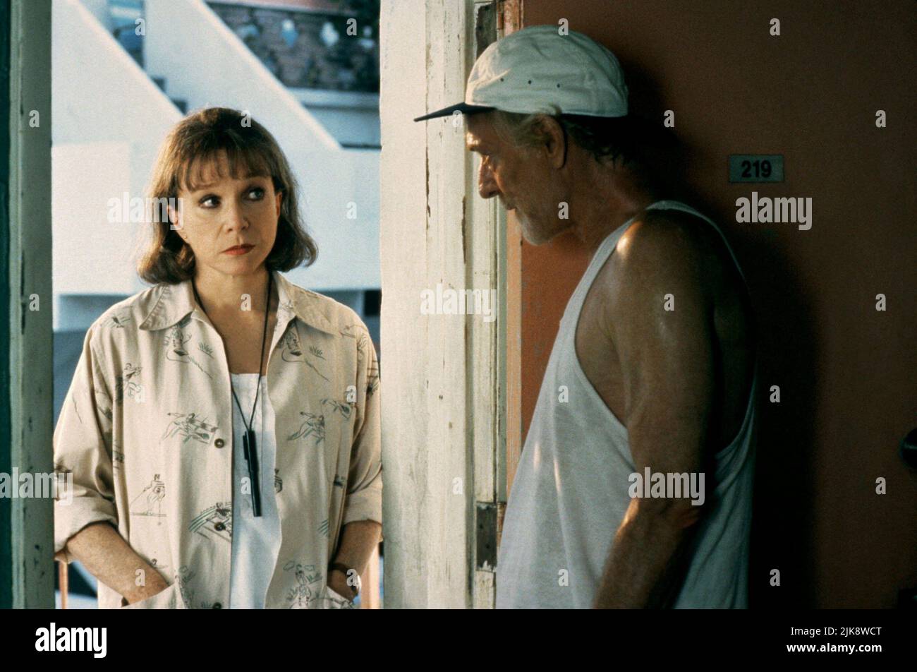 Shirley Maclaine & Richard Harris Film Wrestling Ernest Hemingway (1992 ...