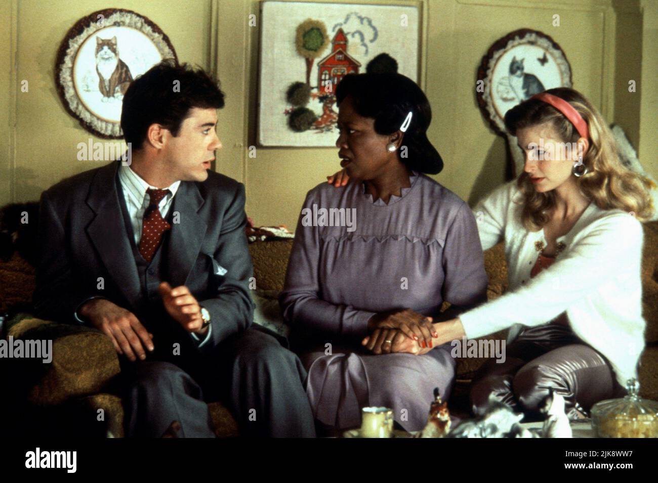 Robert Downey Jr, Alfre Woodard & Kyra Sedgwick Film Heart And Souls ...