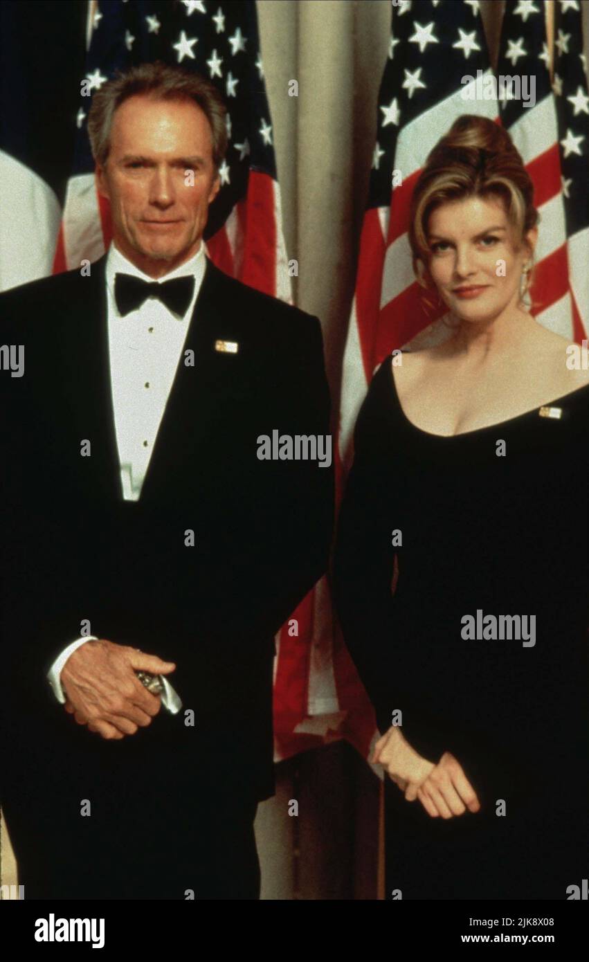 Clint Eastwood, Rene Russo Film: In The Line Of Fire (USA 1993 ...