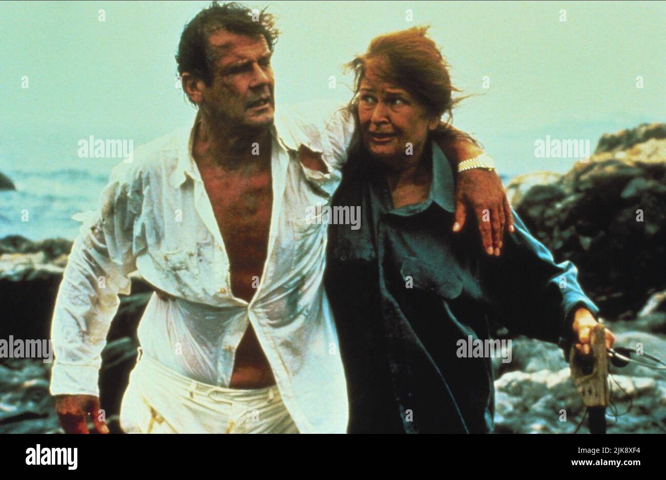 Roger Moore & Colleen Dewhurst Film Bed & Breakfast (USA 1991 ...