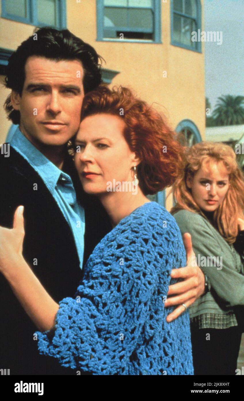 Pierce Brosnan, Jobeth Williams & Virginia Madsen Film Victim Of Love ...
