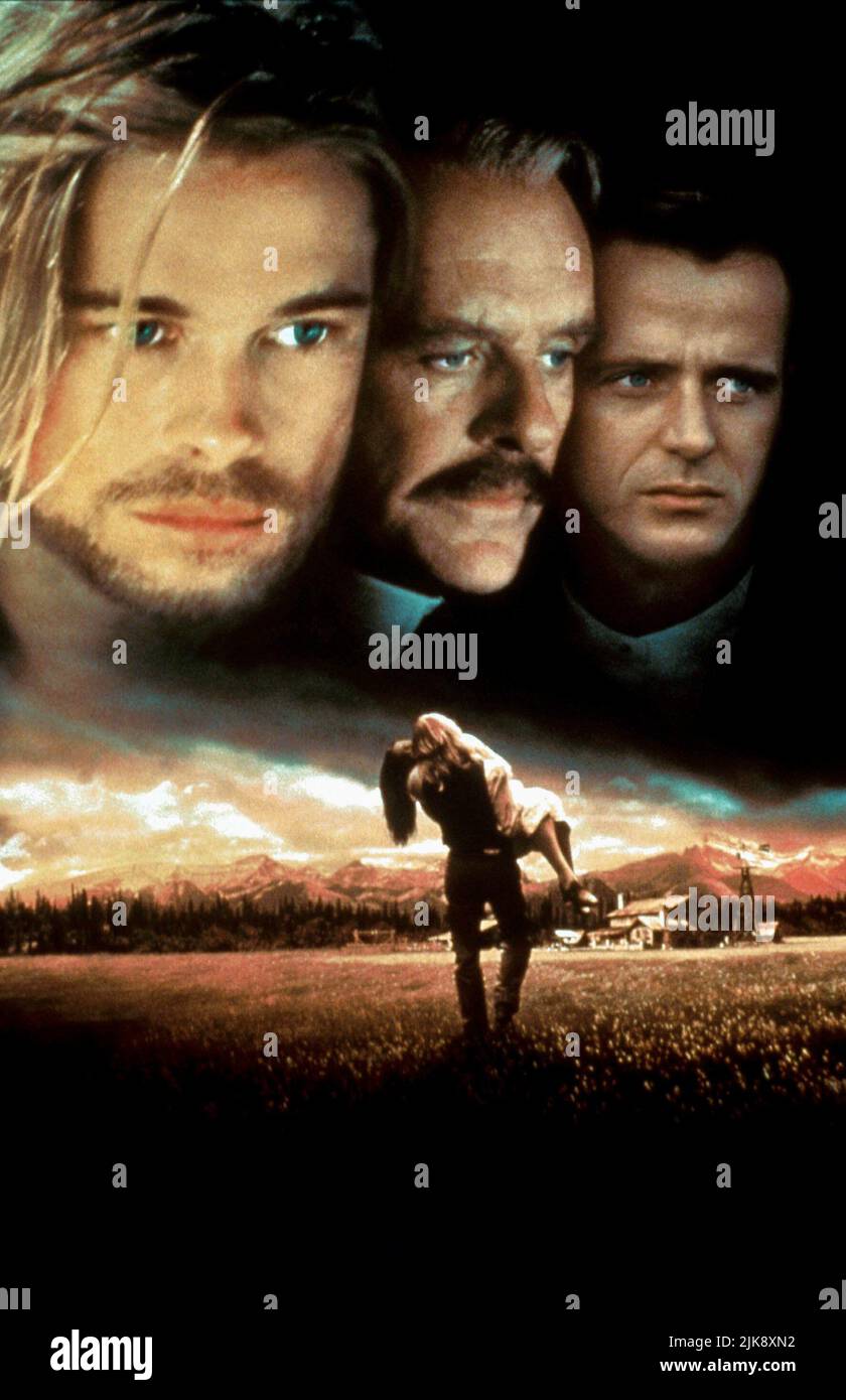 Brad Pitt Legendes Van De Herfst Poster LEGENDS OF THE FALL UK QUAD