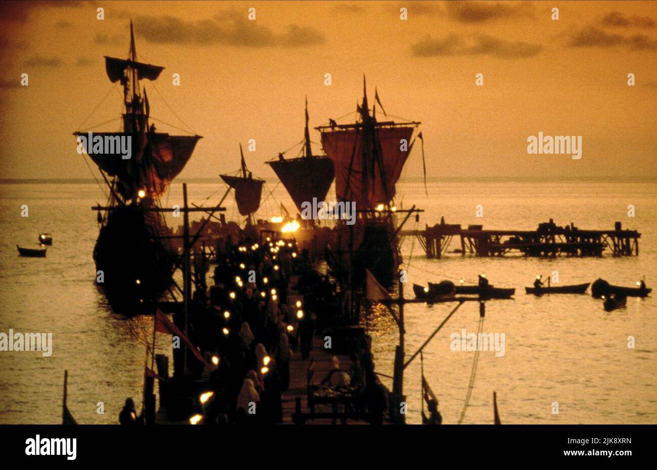 Ships Docked At Pier Film 1492: Conquest Of Paradise (FR/E 1992 ...