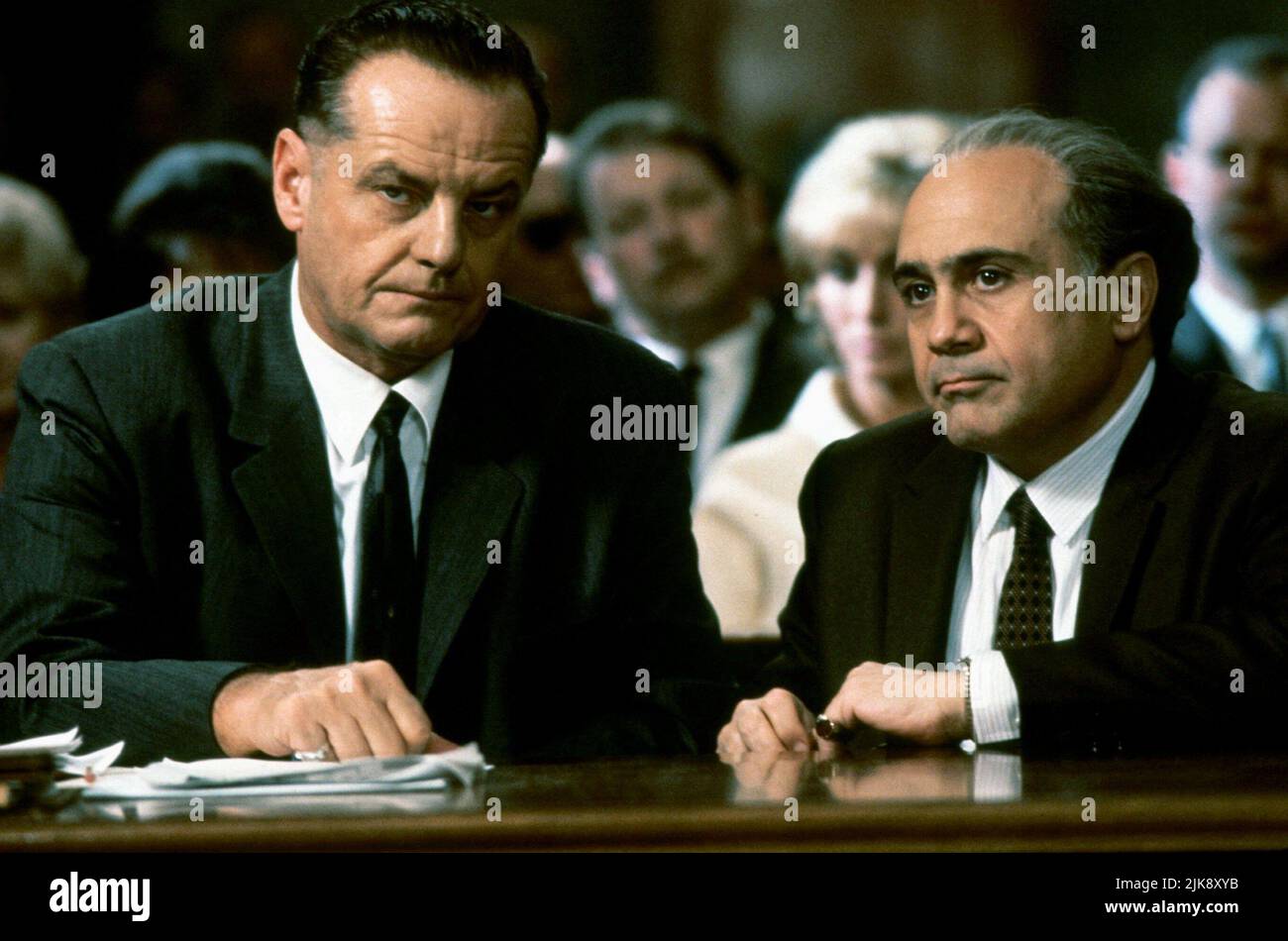 Jack Nicholson & Danny Devito Film: Hoffa (USA 1992) Characters: James ...
