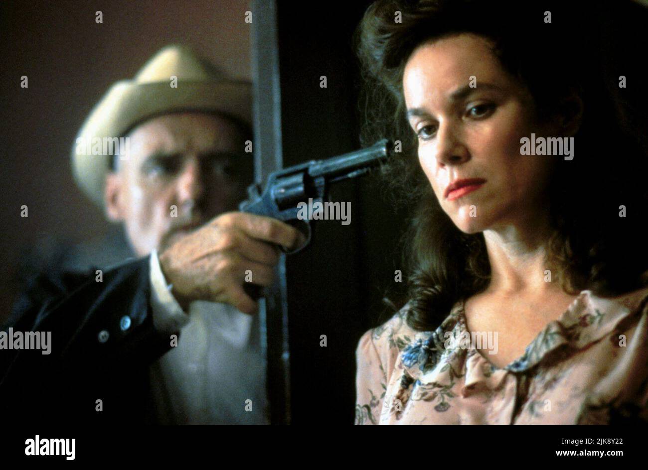 Dennis Hopper & Barbara Hershey Film Paris Trout (1993) Characters ...
