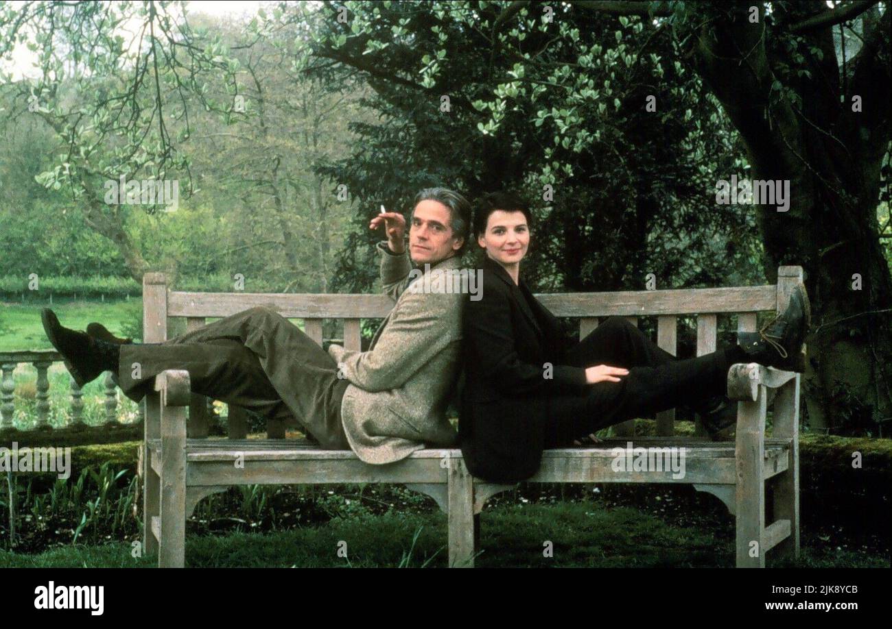 Jeremy Irons & Juliette Binoche Film Damage (1992) Characters: Dr ...