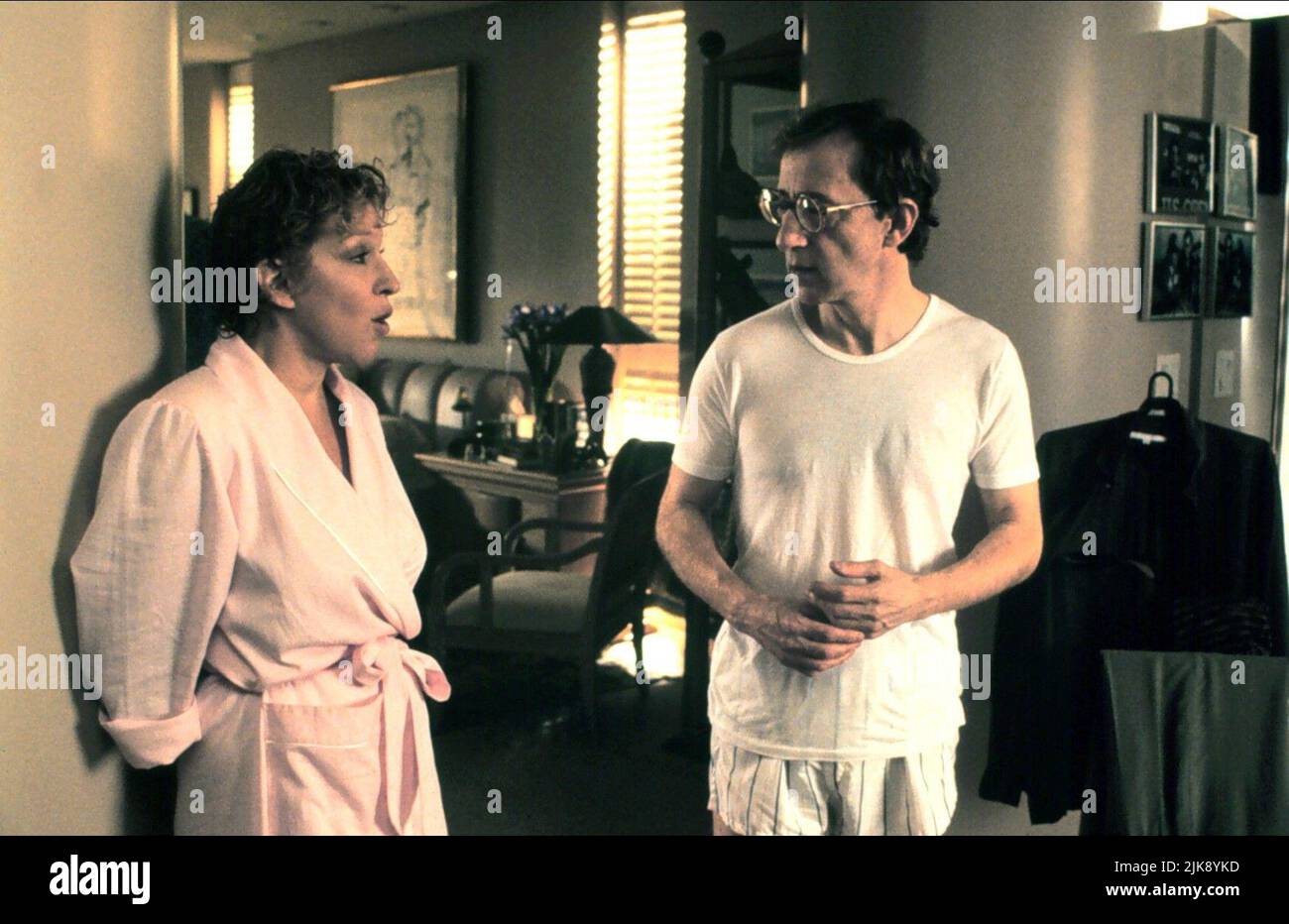 Bette Midler & Woody Allen Film Scenes From A Mall (1994) Characters ...