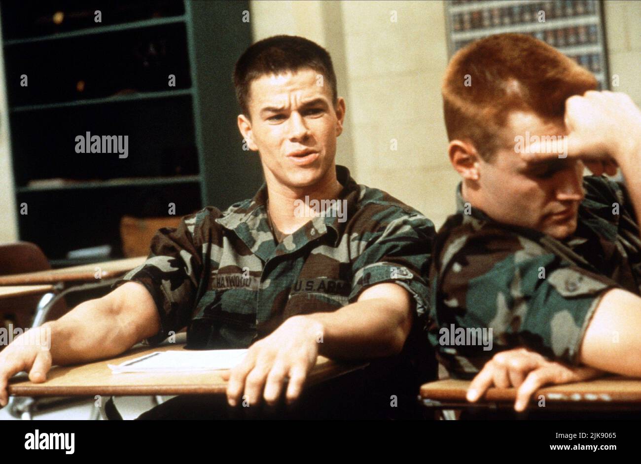 Mark Wahlberg & Gregory Sporleder Film: Renaissance Man (1994 ...