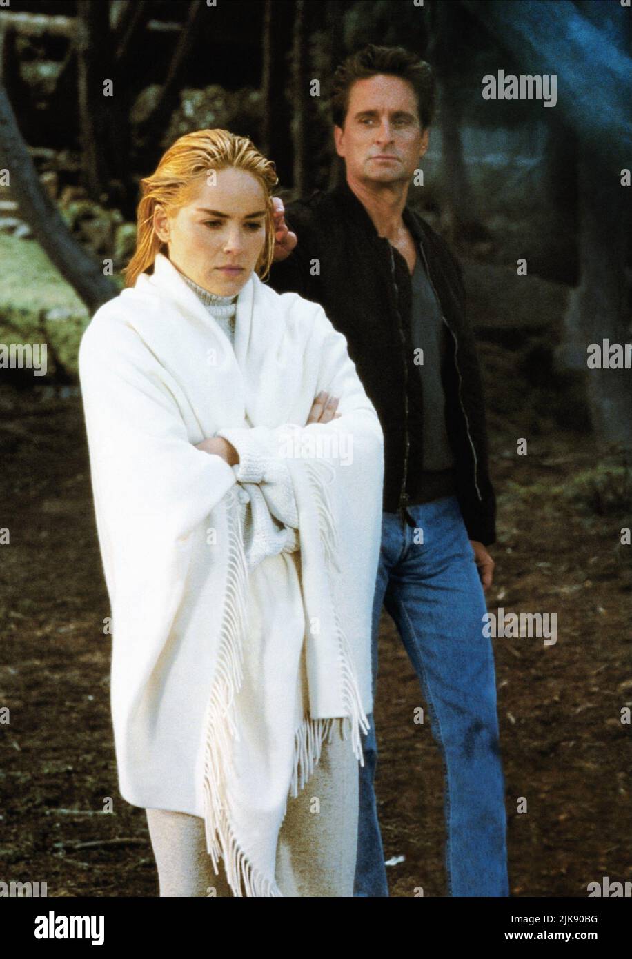 Sharon Stone & Michael Douglas Film: Basic Instinct (USA/FR 1992 ...