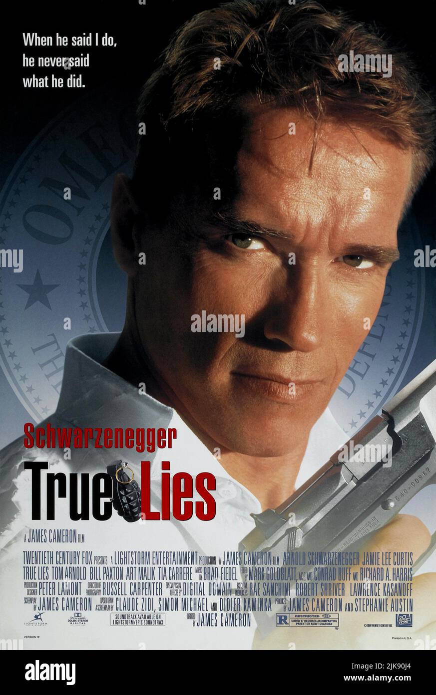 Arnold Schwarzenegger Film True Lies (USA 1994) Characters: Harry ...