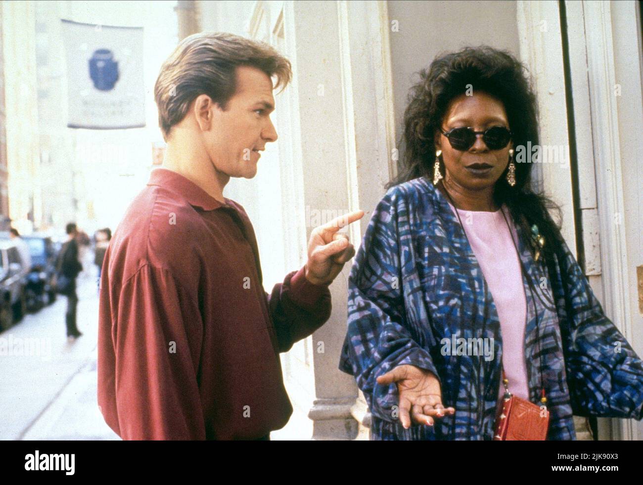 Patrick Swayze & Whoopi Goldberg Film Ghost (USA 1990) Characters: Sam ...