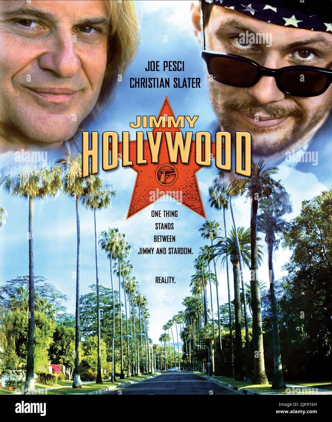Joe Pesci & Christian Slater Poster Film: Jimmy Hollywood (USA 1994 ...