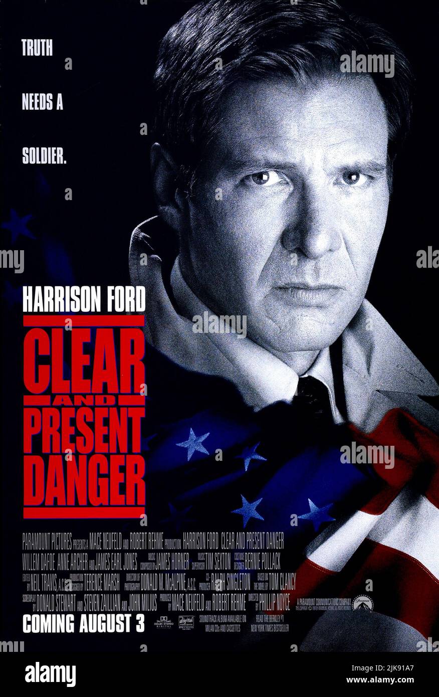 Harrison Ford Film: Clear And Present Danger (USA 1994) Characters ...