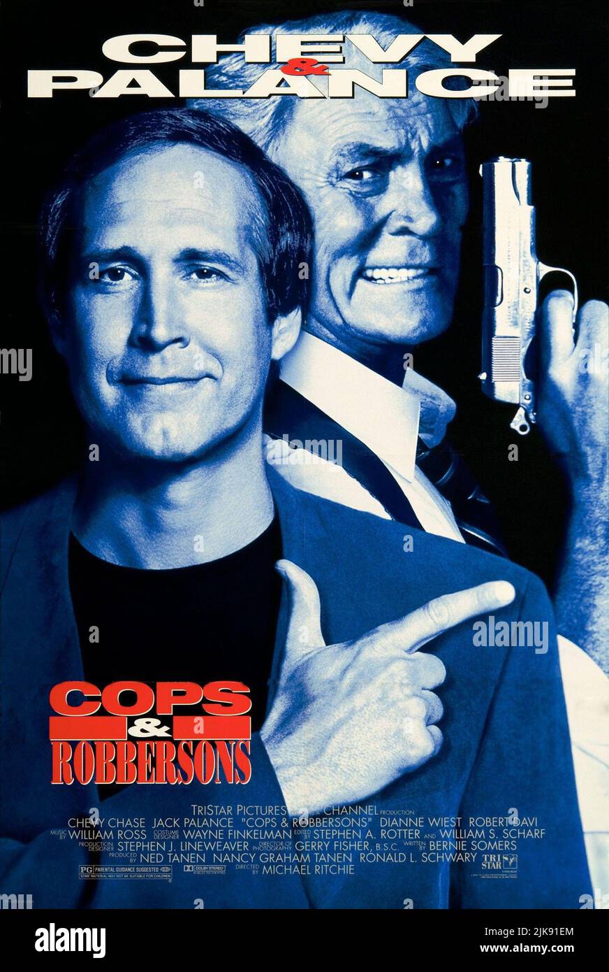 Movie Poster Film: Cops And Robbersons (1994) Director: Michael Ritchie ...