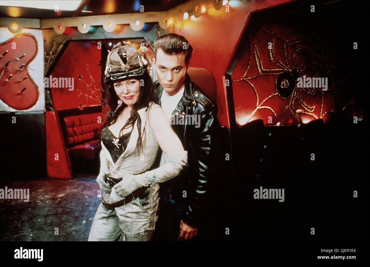 Susan Tyrrell & Johnny Depp Film: Cry Baby (1990) Characters: Ramona ...