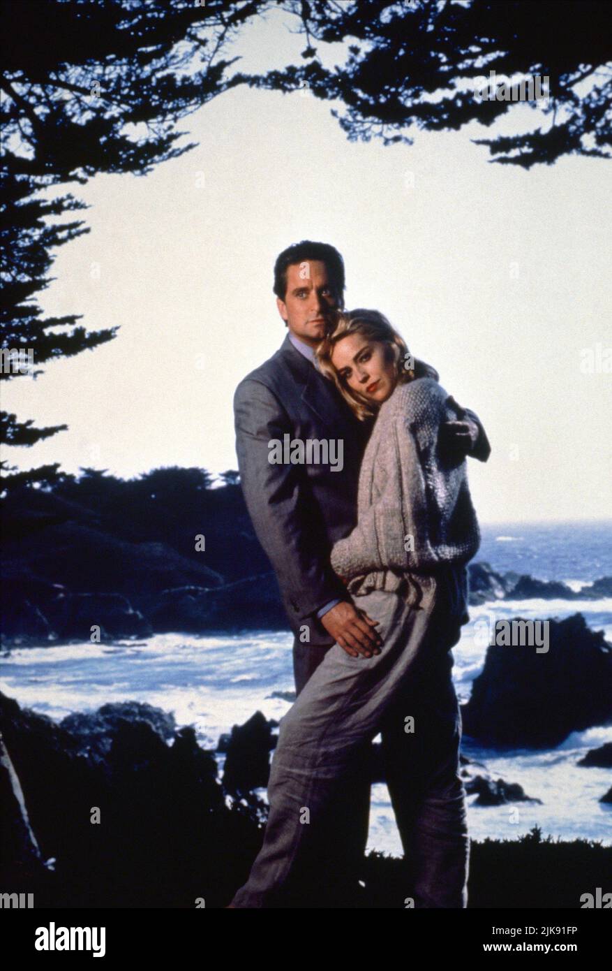 Michael Douglas & Sharon Stone Film: Basic Instinct (USA/FR 1992 ...
