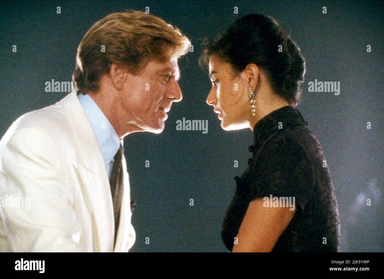 Robert Redford & Demi Moore Film Indecent Proposal (1994) Characters ...